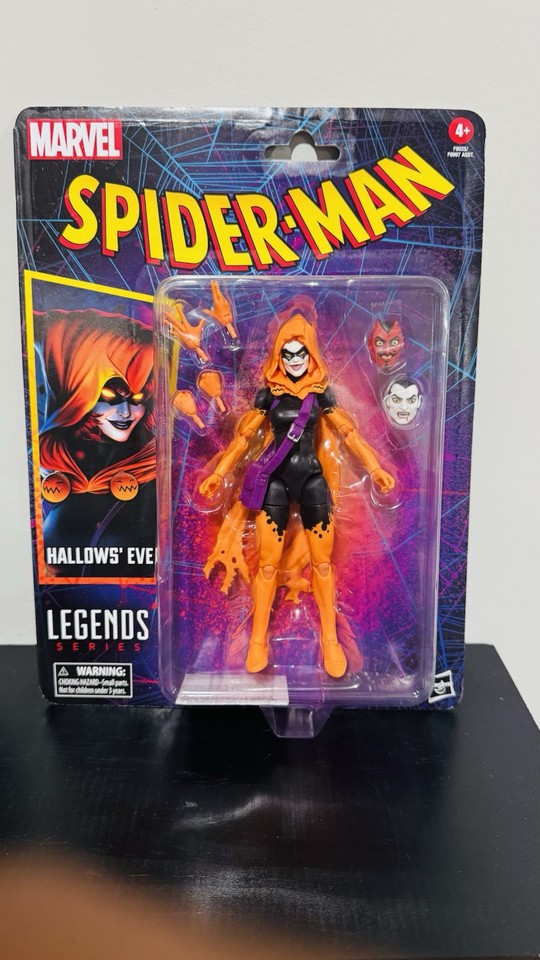 Marvel Legends Series Hallows' Eve, 6" Spider-Man Comics Action Figure ...