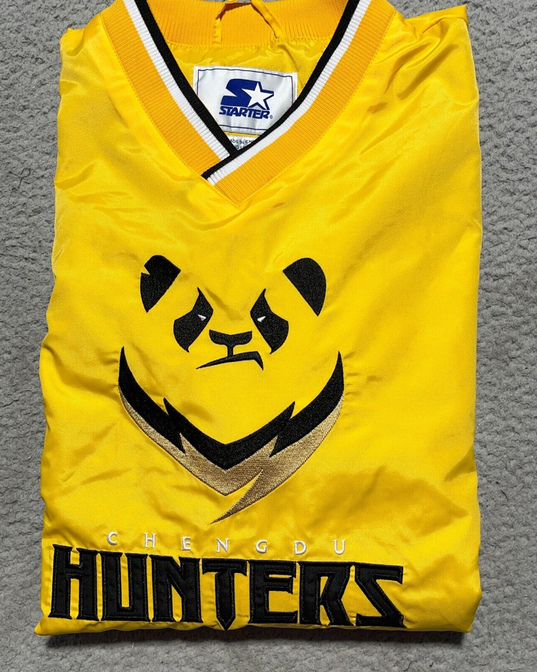 Vintage Starter Chengdu Overwatch Hunters Team Jacket Gamer Mens Medium ...