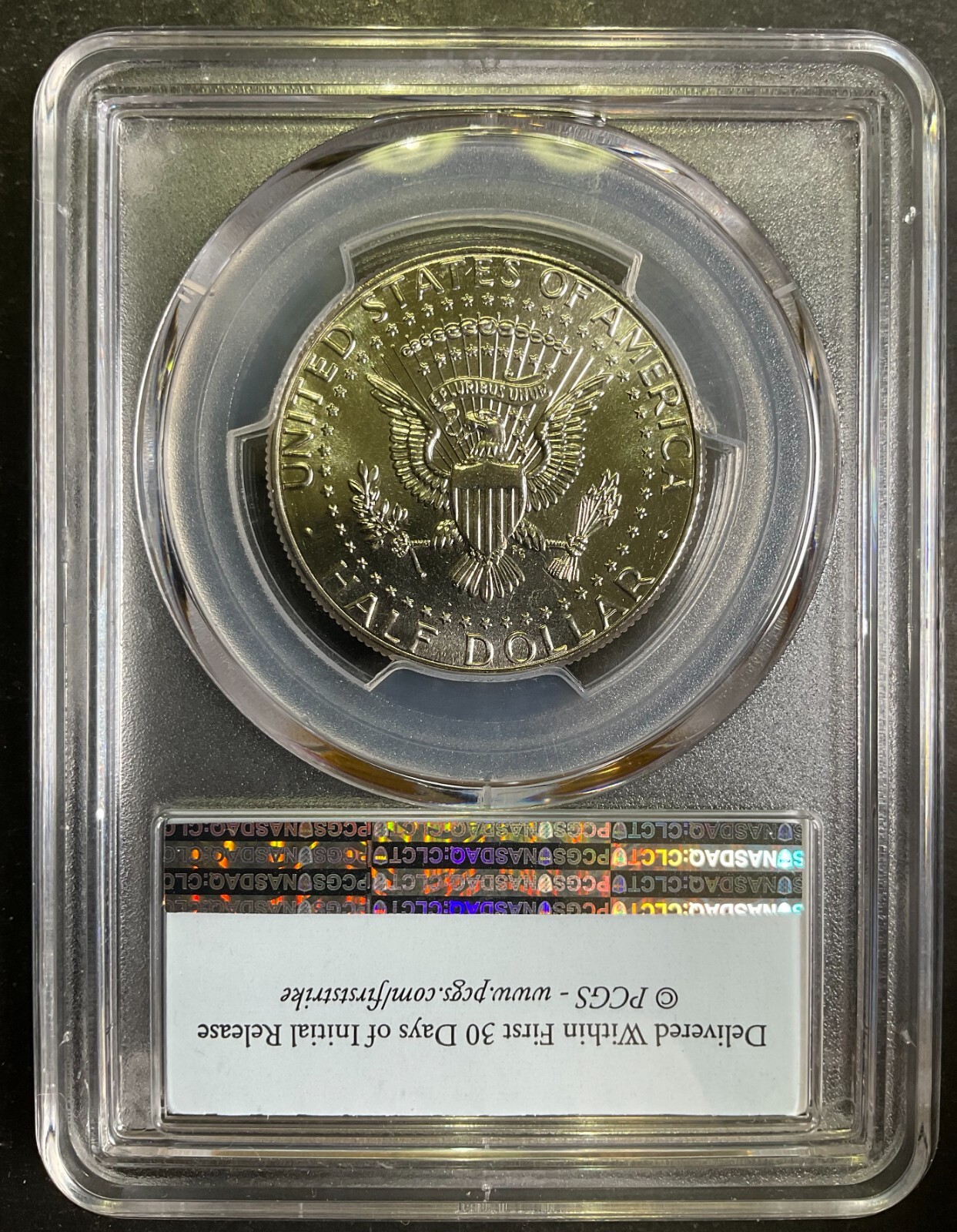 PCGS MS67PL 2019-D Kennedy Half Dollar PROOFLIKE NEAR PERFECT ...