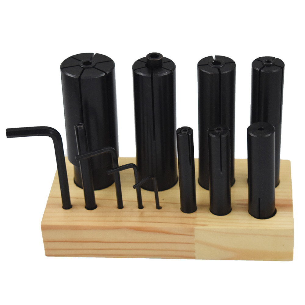 8 Pack Expanding Arbors Set Mandrels 1/4" To 1-1/4" Lathe Milling | eBay
