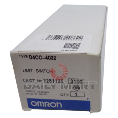 New In Box OMRON D4CC-4032 Limit Switch | eBay
