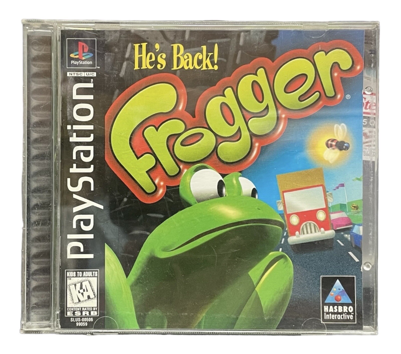 Frogger (Sony PlayStation 1 PS1) Black Label COMPLETE w/ Manual *TESTED ...