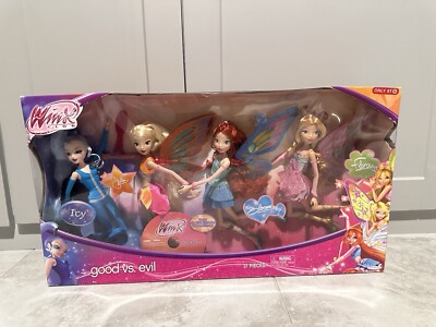 Winx Club Good vs Evil Icy, Flora, Stella & Bloom Doll | eBay