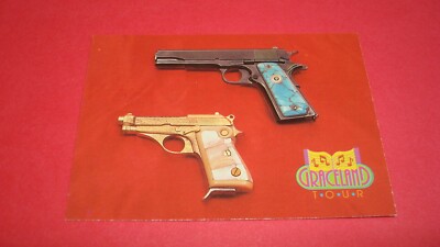 🔫RARE💎 ELVIS GRACELAND TOUR 1992 THE ELVIS COLLECTION #185 GUN CARD 💎🔫 ...