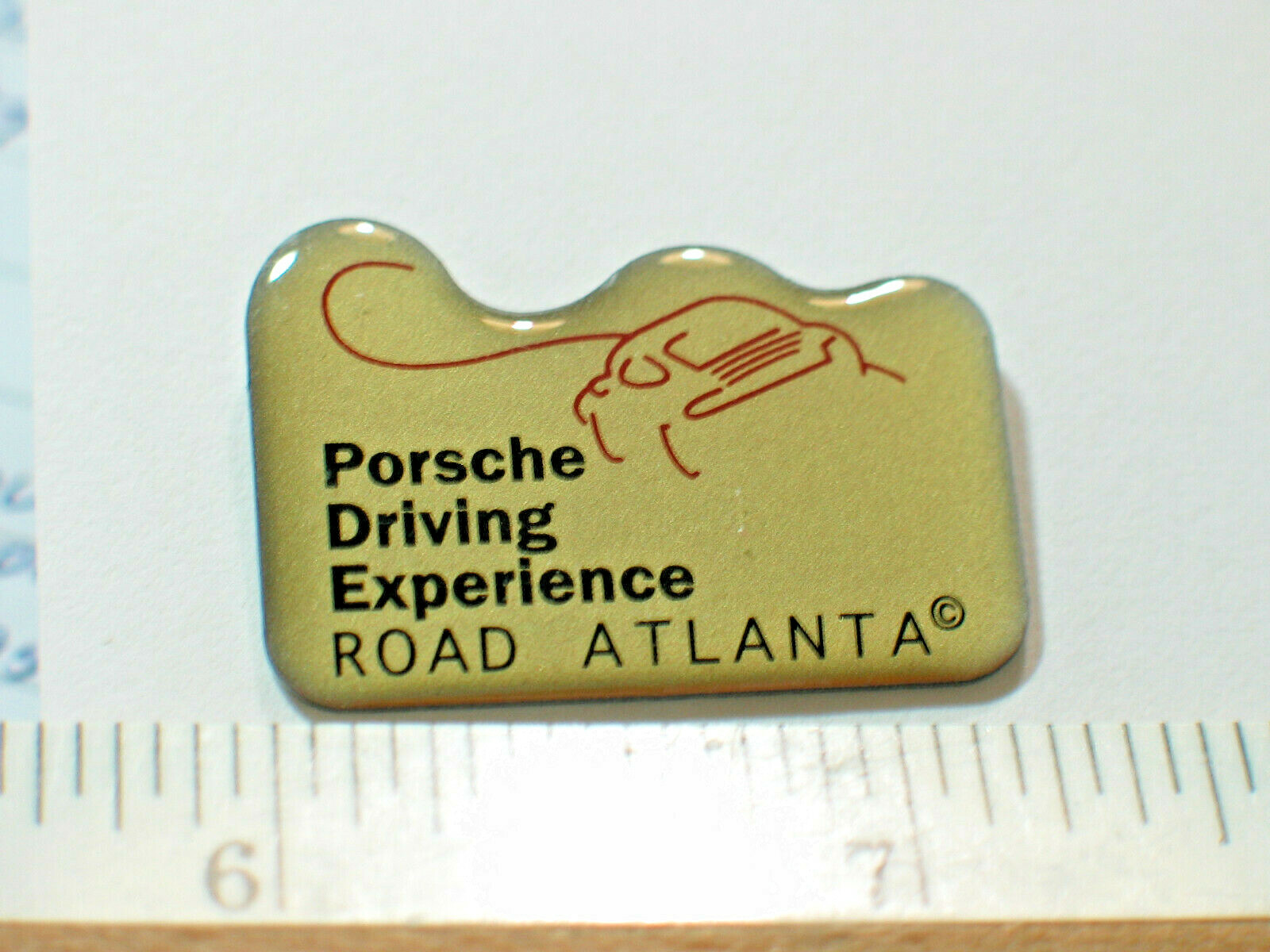 Porsche Lapel Pin Badge Porsche Driving Experience Road Atlanta | eBay