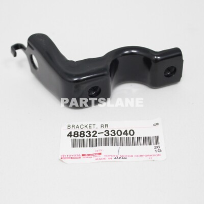 Toyota 48832-33040 OEM Genuine Bracket Rear Stabilizer Bar No.1 ...