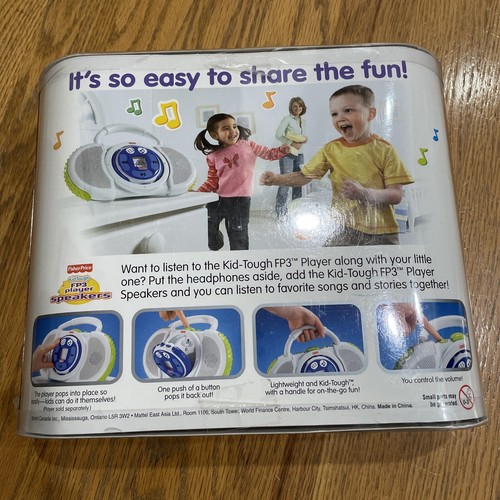 FIsher Price Kid Tough FP3 Player Speakers 2006 New | eBay