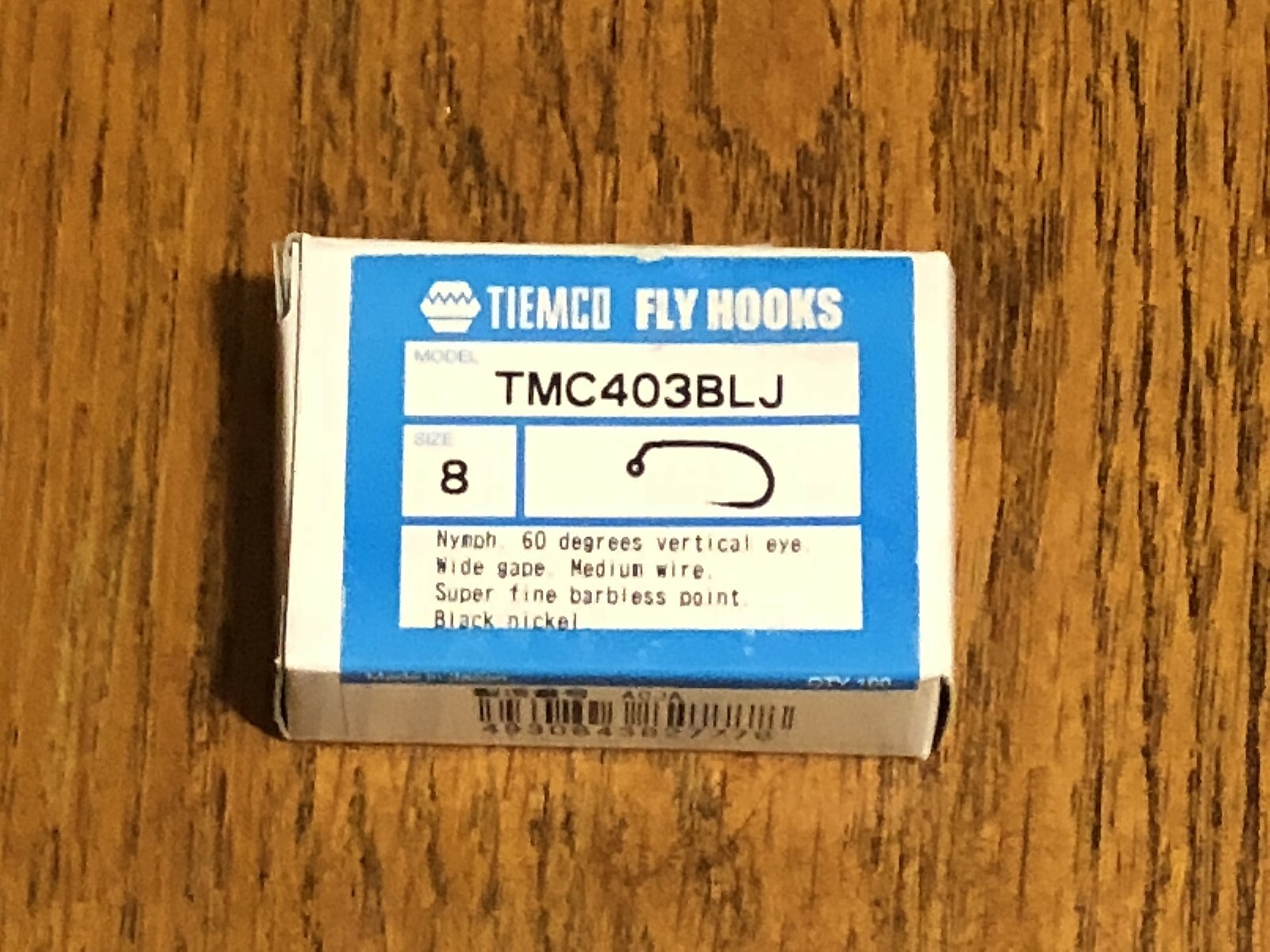 100 TIEMCO Fly Tying Hooks TMC 403blj Size 10 for sale online | eBay