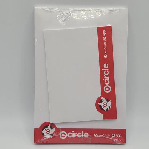 TARGET Store Branded Post it Note Pad 4x6" Bullseye Dog | eBay