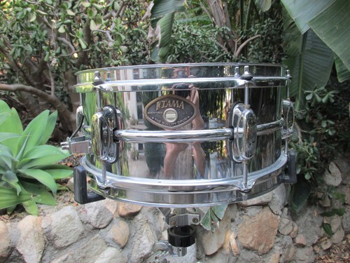 Tama 12 x 5.5 Chrome Over Steel Snare | eBay