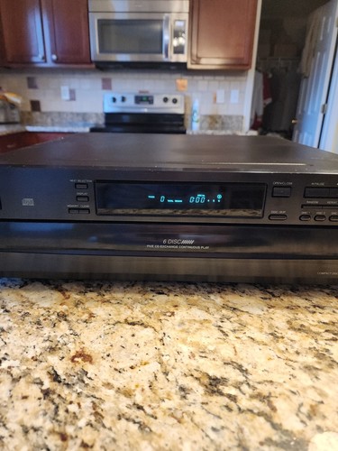 Onkyo DX-C370 6 Disc CD Changer Carousel Rotary Compact Disc Player ...