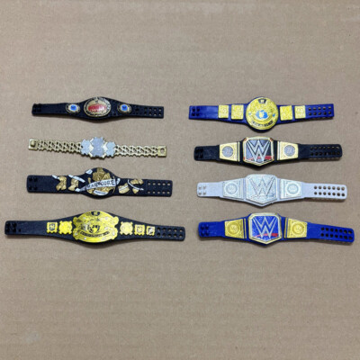 8 Pack WWE NXT WWF Championship Champion Wrestling Title Belt Toy ...
