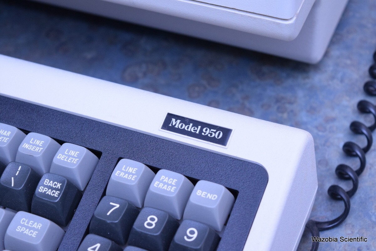 TELEVIDEO 950 VIDEO DISPLAY TERMINAL OPERATOR WITH SOFT COPY PDF MANUAL ...