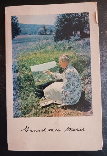 ART AND LIFE OF GRANDMA MOSES Otto Kallir 1971 art exhibition catalogue ...
