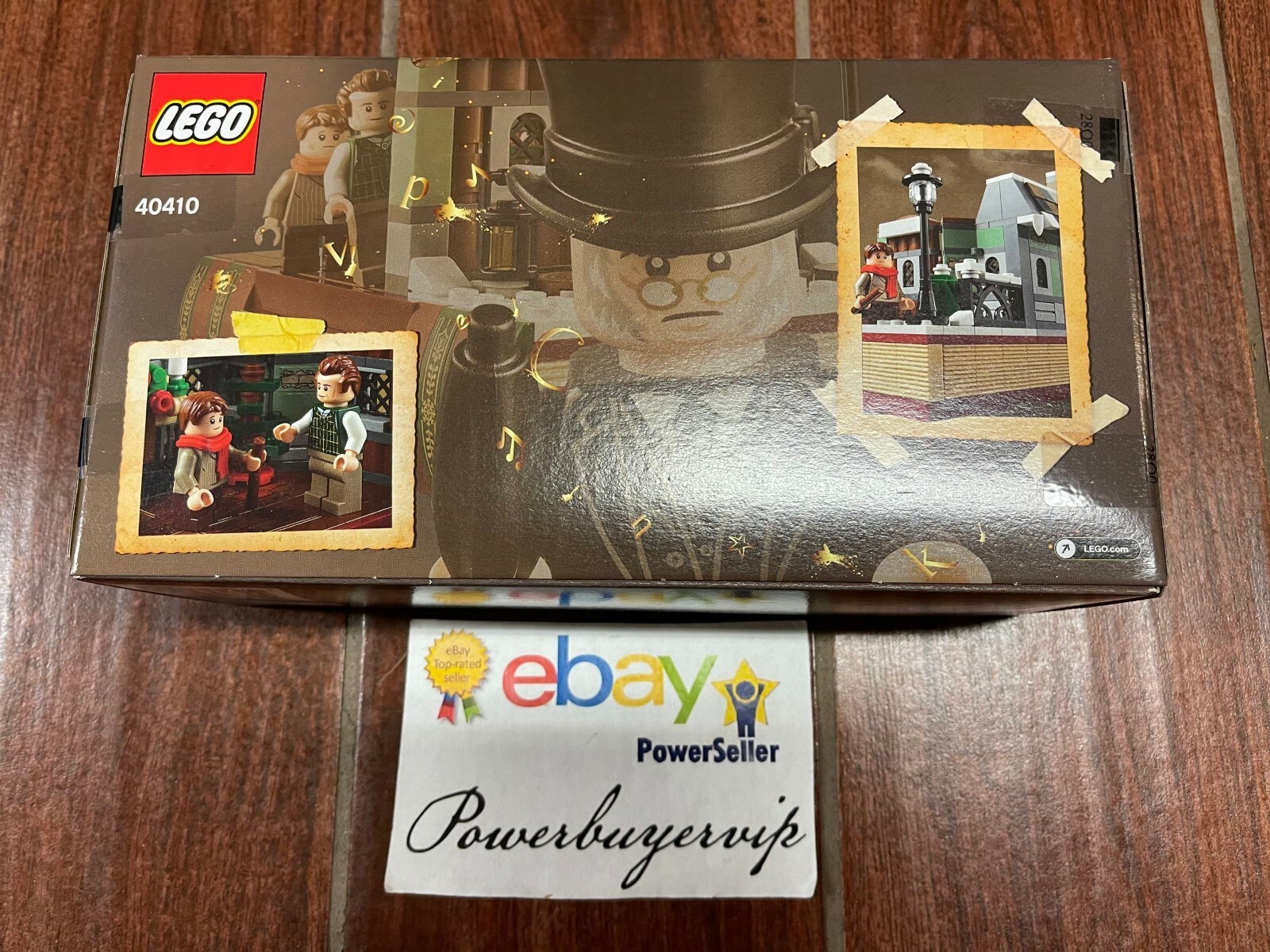 NEW LEGO 40410 Lego SEASONAL Exclusive Charles Dickens Tribute A ...