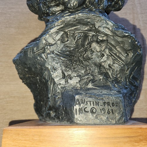 Vintage 1961 Ludwig Beethoven Bust Sculpture-Edward Schillaci Austin | eBay