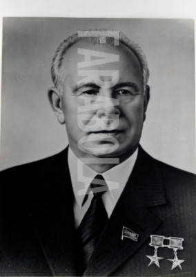 Photo de presse vintage Président Du Présidium Du Soviet Supremo Urss ...