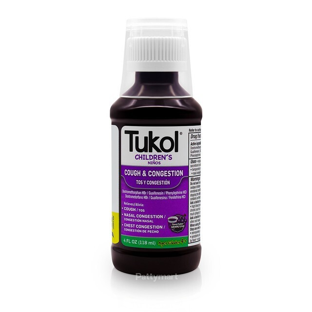 Tukol Children Cough & Congestion 4oz | eBay