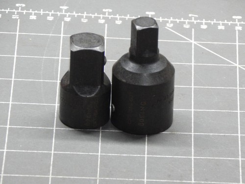 Snap On 2Pc 1/2 To 3/4 3/4-1/2 Drive Socket Adapter Reducer Lot GLA12B ...