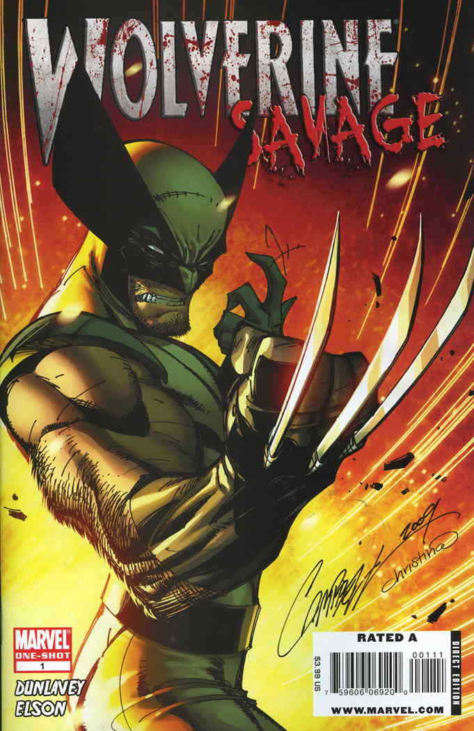 Wolverine: Savage #1 VF/NM; Marvel | J. Scott Campbell - we combine ...