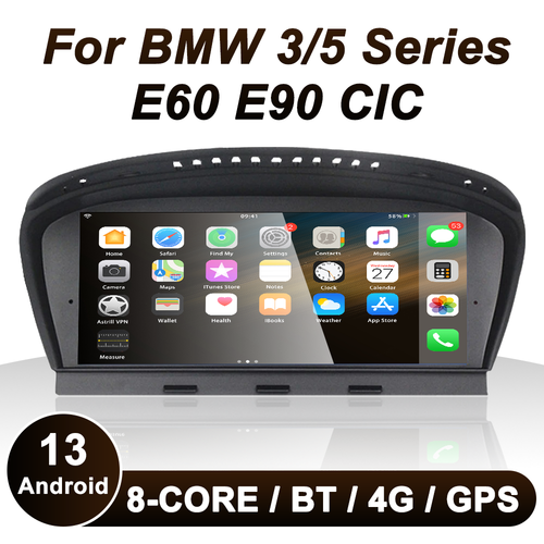 For BMW 3/5 Series E60 E90 CIC Android 13 Car Stereo Radio GPS Carplay DSP NAVI | eBay