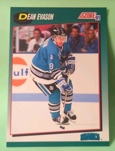 1991-92 Score Rookie and Traded - Dean Evason #91T for sale online | eBay