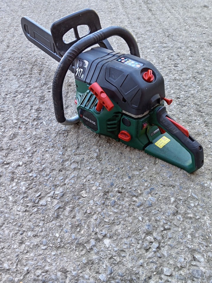 PARKSIDE PBKS 53 A1 PETROL CHAINSAW GUIDE BAR AND CHAIN | eBay UK