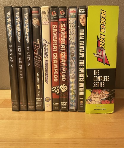 Anime DVD Series Mix Lot Various Titles | eBay