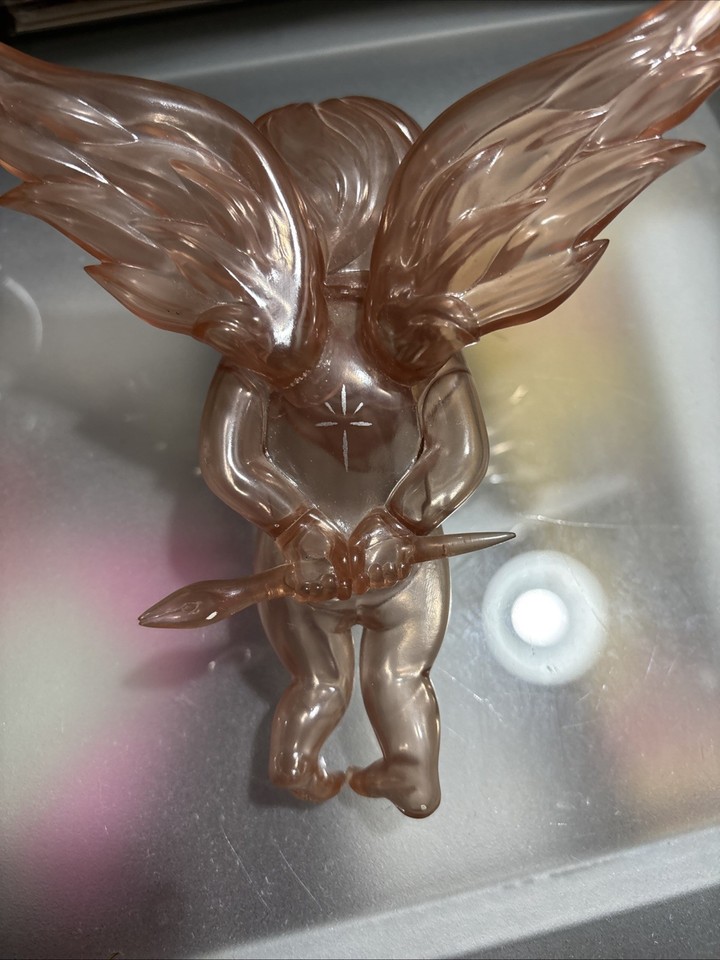 Secret Base Usugrow Cupid Version Pink Sofubi Figure Pushead rebel Ink ...