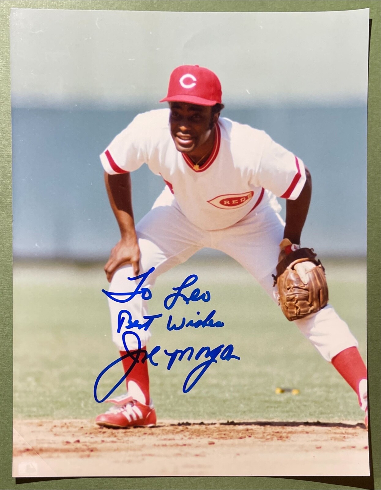 JOE MORGAN AUTOGRAPHED 8X10 PHOTO CINCINNATI REDS | eBay