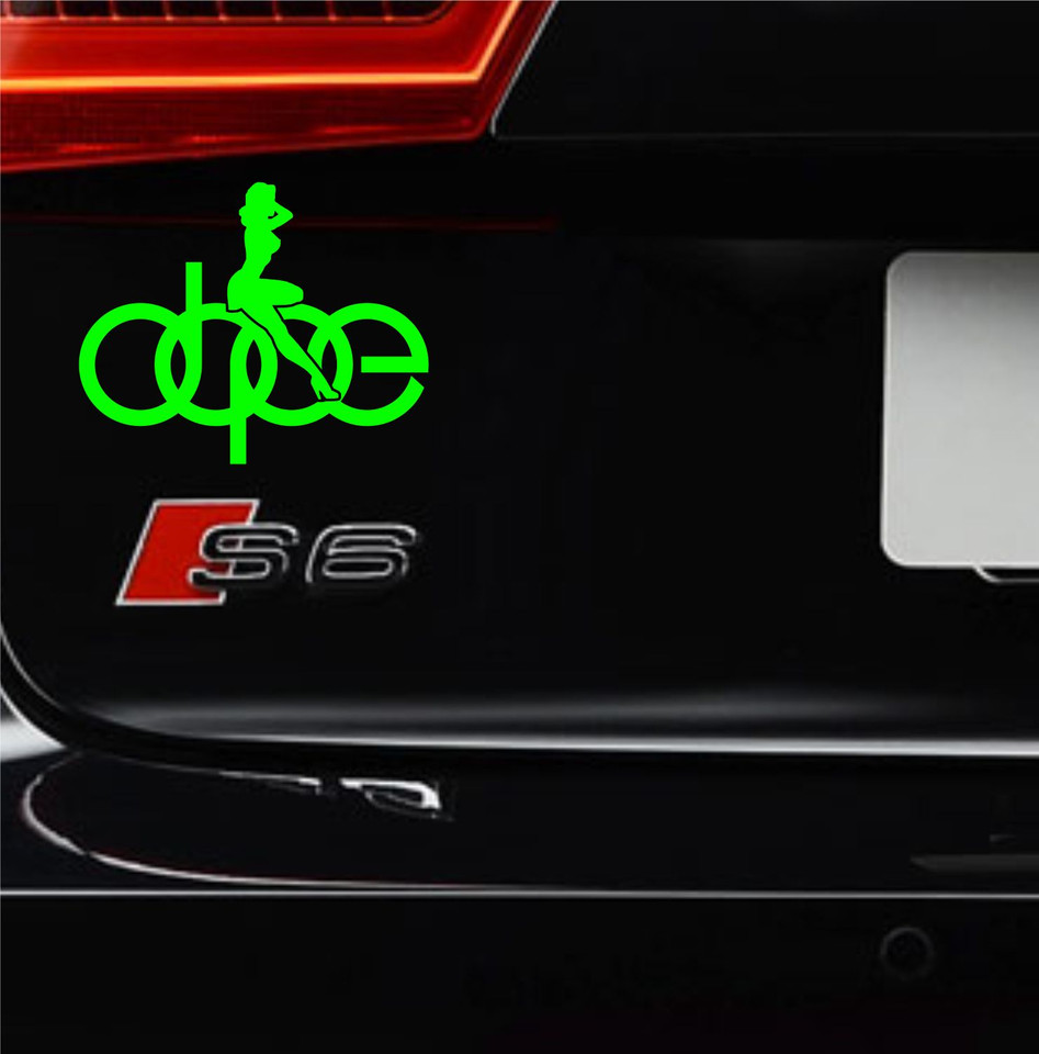 Dope Sexy Girl Logo Sticker Vinyl Decal German Car Sticker ill Euro For ...