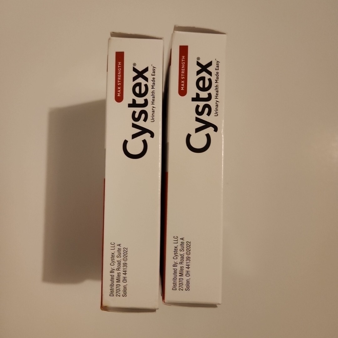 Cystex UTI Pain Relief Max Strength Urgency Urinating 48ct X2 Exp 2027 ...