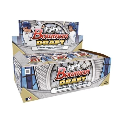2024 BOWMAN DRAFT BASEBALL - FACTORY SEALED - HOBBY BOX - 3 AUTO - IN ...