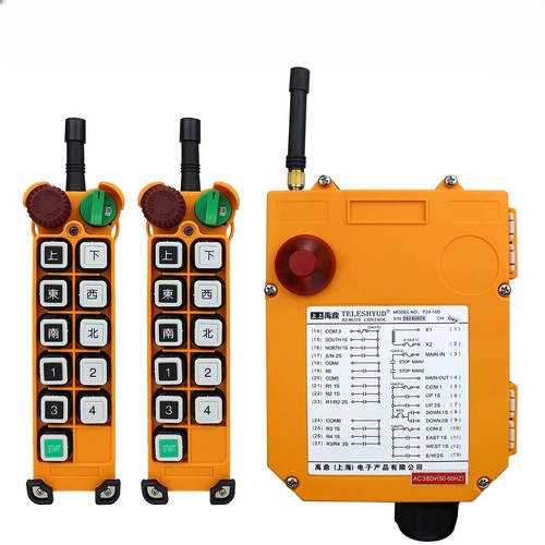 Industrial Wireless Remote Controller Control Hoist Crane Control Lift ...
