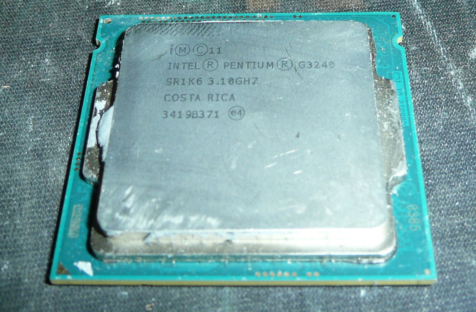 Intel Pentium G3240 SR1K6 3.10GHz Dual Core CPU Processor Socket 1150 ...