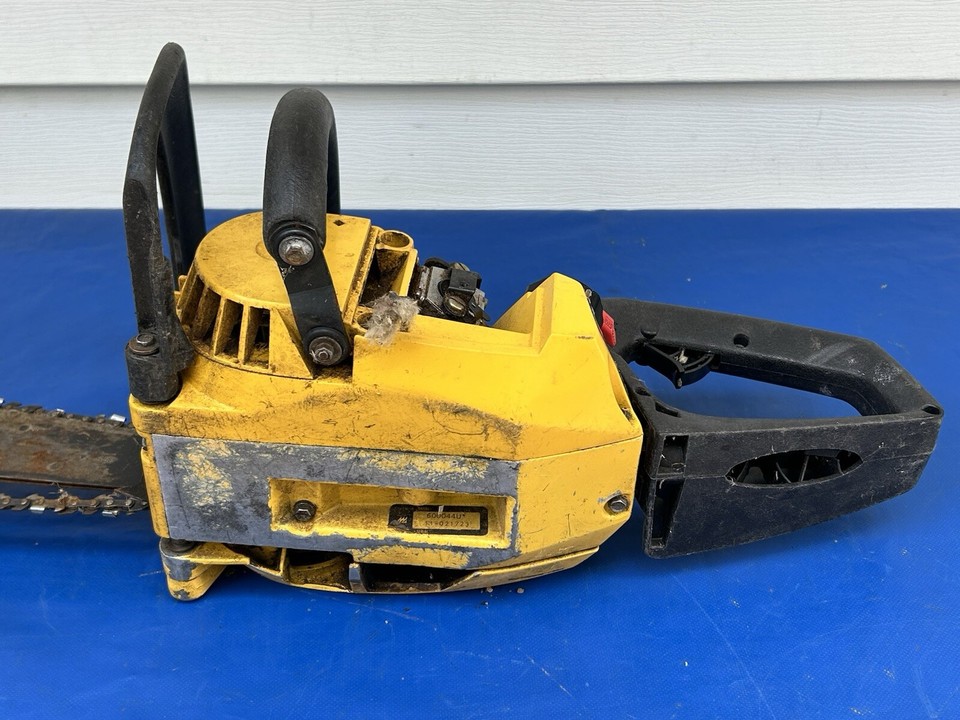 Vintage Mcculloch Power Mac 330 Chainsaw 16" W/Bar Chain Case PARTS ...