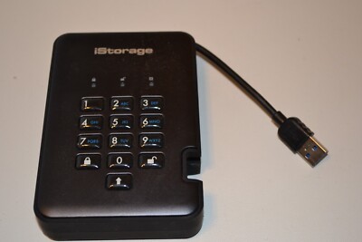 iStorage diskAshur Pro2 256-bit 4TB USB 3.1 US-DAP2-256-4000-C | eBay