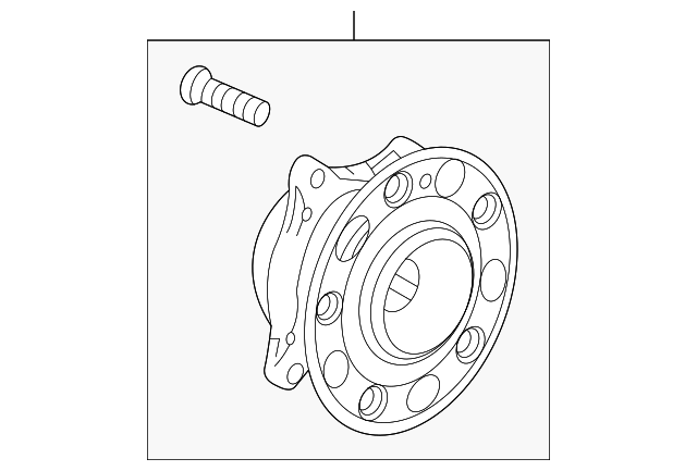 Genuine Acura Bearing Assembly Front 44200-TYA-A11 for sale online | eBay