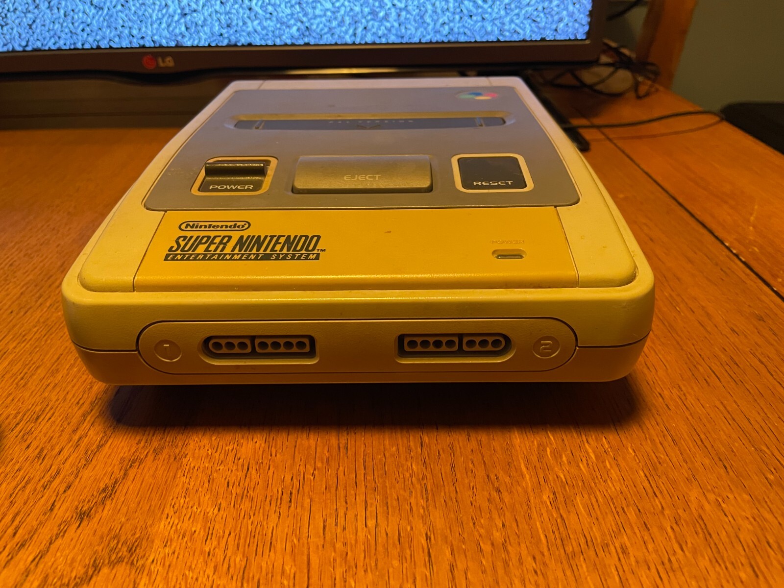 Super Nintendo Entertainment System Console - SNES - 2 Controllers ...