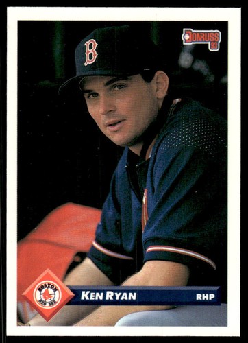 1993 Donruss 383 Ken Ryan Boston Red Sox Rookie Baseball Card | eBay
