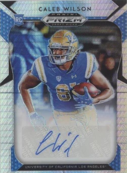 2019 Panini Prizm Draft - Draft Picks Caleb Wilson #244 Hyper Prizm ...