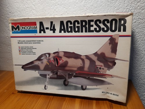 Model Kit A4 Aggressor - Monogram Scale 1/48 | eBay