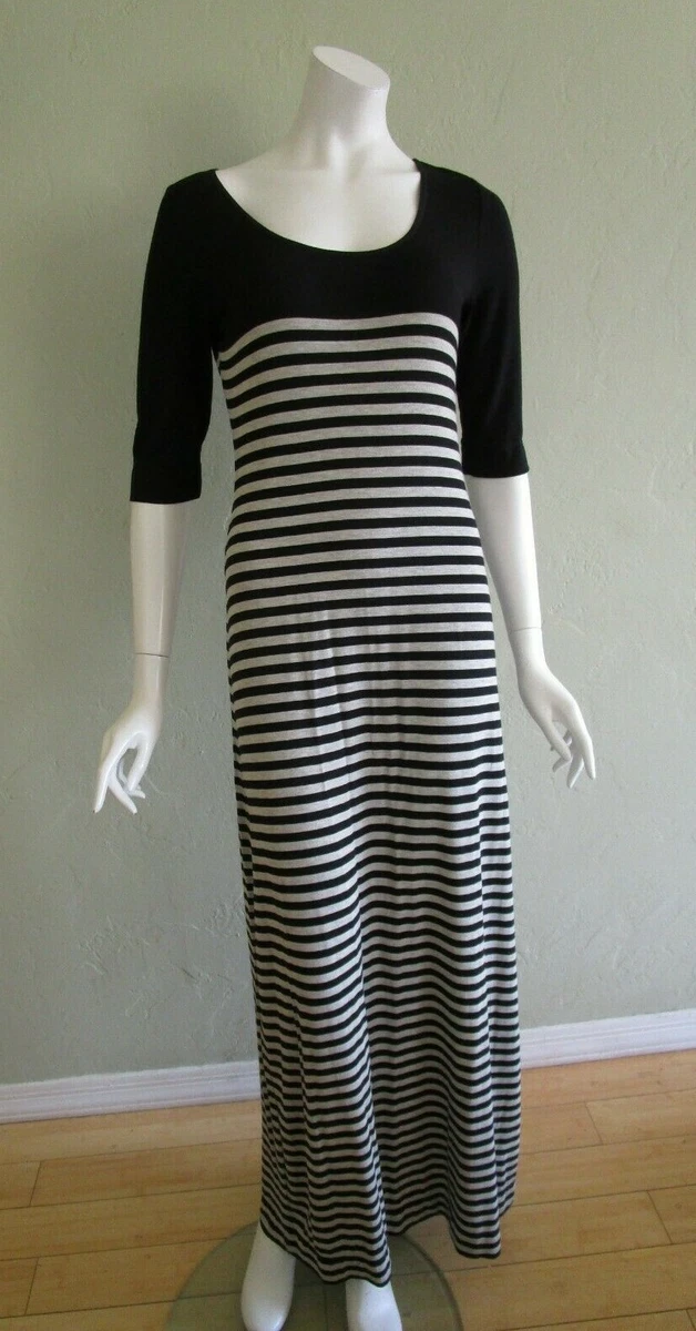 Studio M Striped Maxi Dress