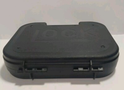 Glock G17, G22, G21 GEN4 Plastic Padded Storage Carry Case Black w ...