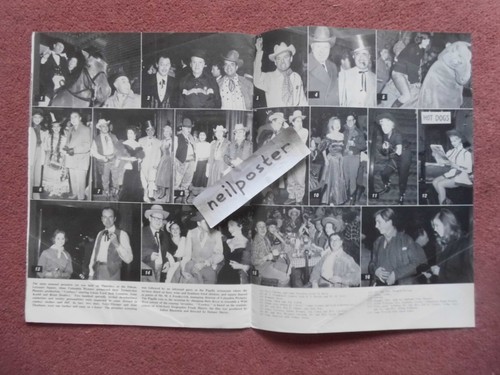 HAMMER, JACK PALANCE, TONY HANCOCK, SABRINA in 1958 UK trade mag DAILY ...