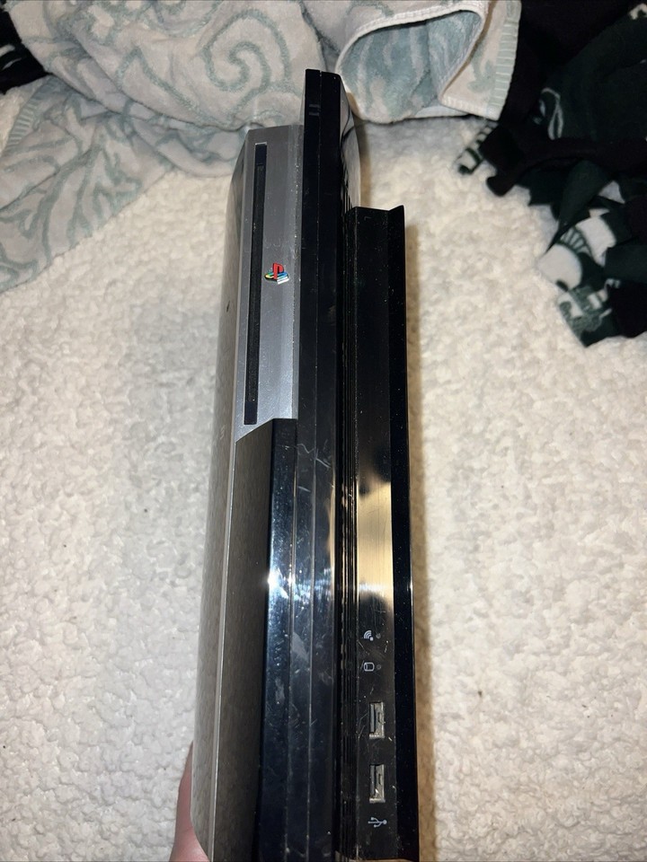 Sony Playstation 3 PS3 80GB CECHL01 Console - Black (Tested Working) | eBay