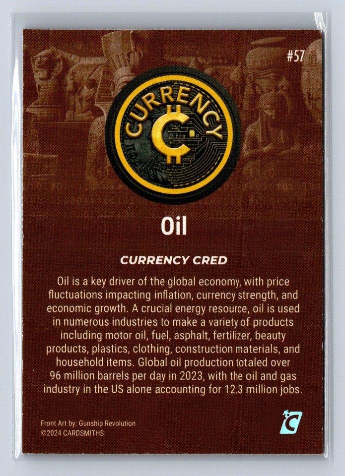 2024 Cardsmiths Currency Series 4 - #57 Oil Base | eBay