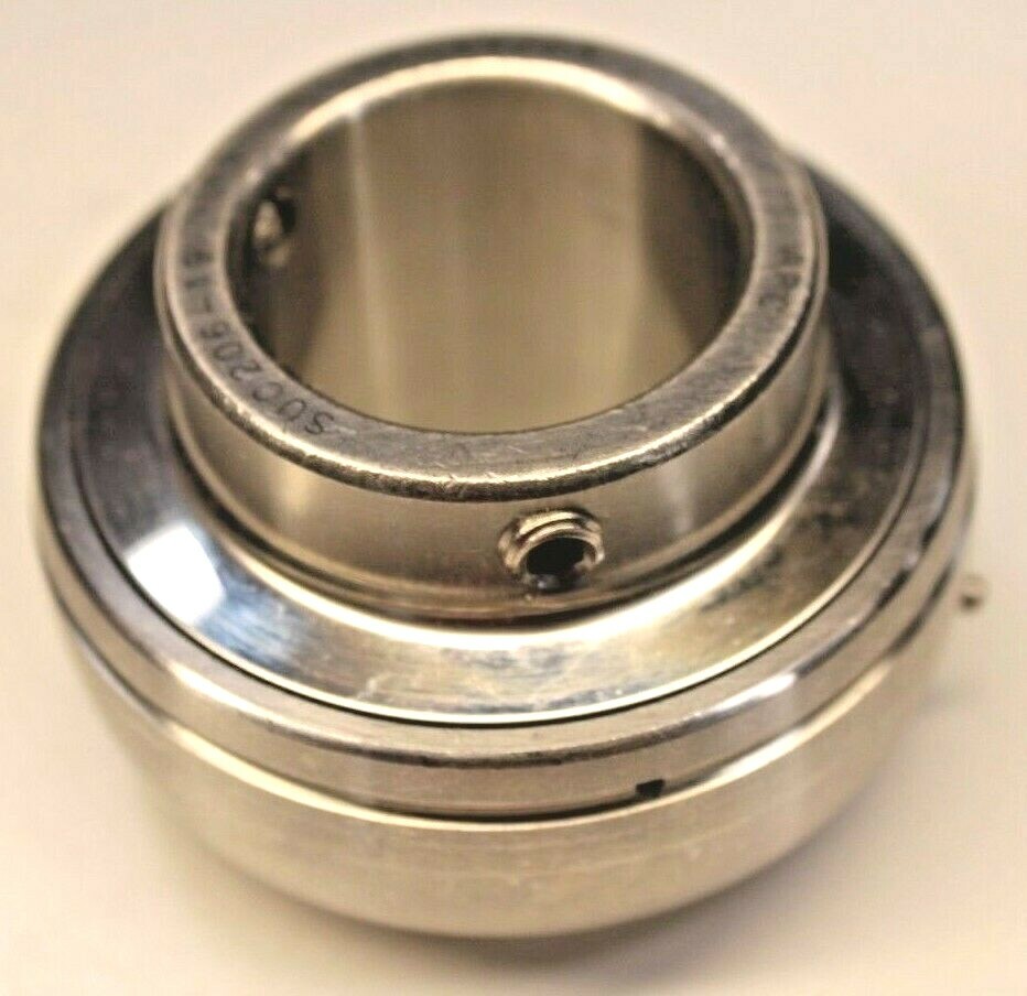 Premium SUC205-13 Stainless Steel UC205-13 Insert Bearing 13/16" Bore ...