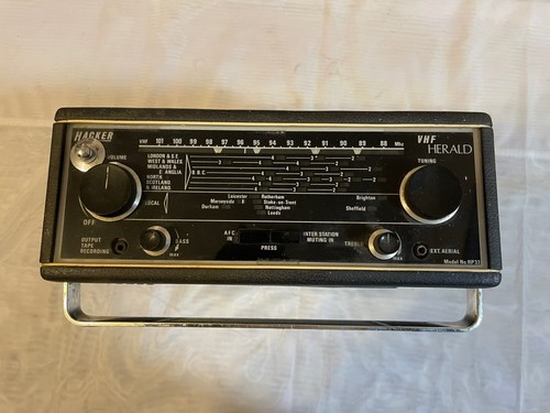 HACKER HERALD VINTAGE RADIO MODEL : VHF RP 37 | eBay UK