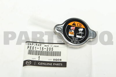 PE0115205 Genuine Mazda CAP,RADIATOR PE01-15-205 | eBay